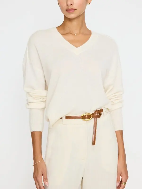 Brochu Walker The Leia Vee Cashmere Sweater