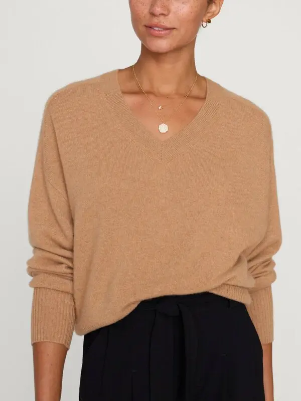 Brochu Walker The Leia Vee Cashmere Sweater