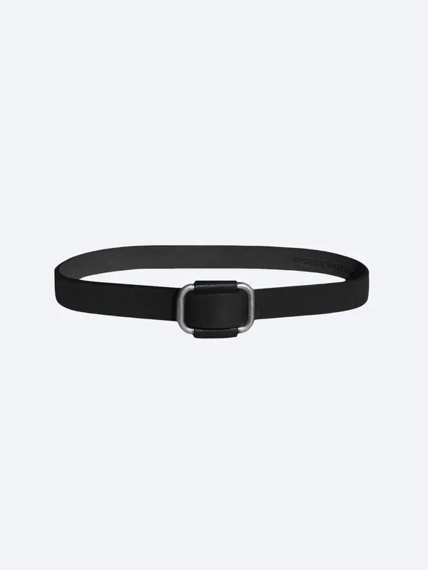 Brochu Walker The Saddle Belt - Black Onyx
