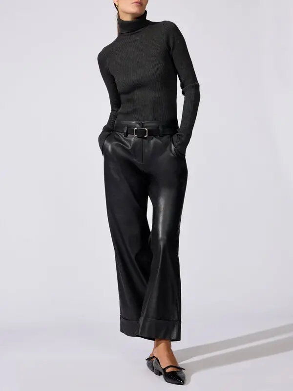 Brochu Walker The Saddle Belt - Black Onyx