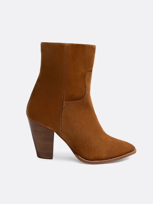 Brochu Walker Marfa Suede Ankle Boot - Whiskey