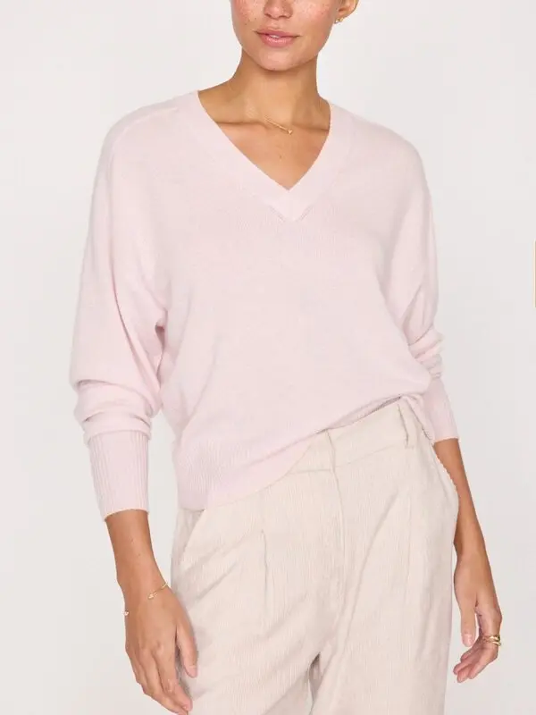 Brochu Walker The Leia Vee Cashmere Sweater