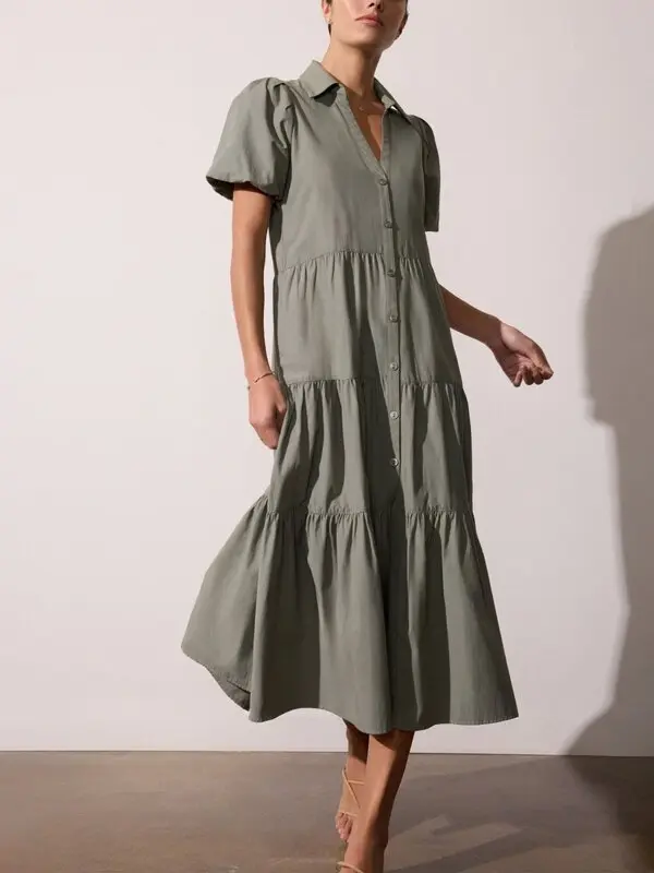 Brochu Walker The Havana Dress - Agave