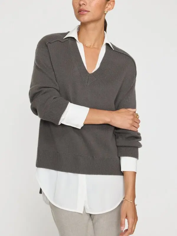 Brochu Walker The Looker Layered V-neck