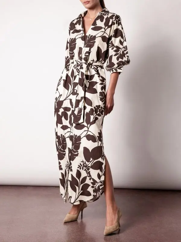Brochu Walker The Kate Printed Maxi Dress - Java Combo