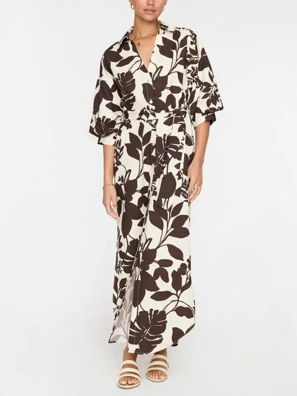 Brochu Walker The Kate Printed Maxi Dress
