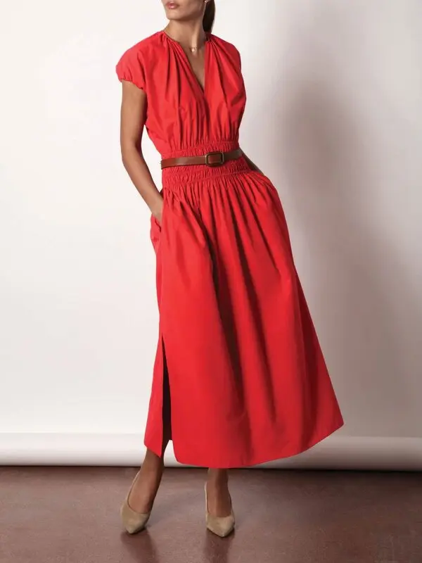Brochu Walker The Mina Dress - Poppy