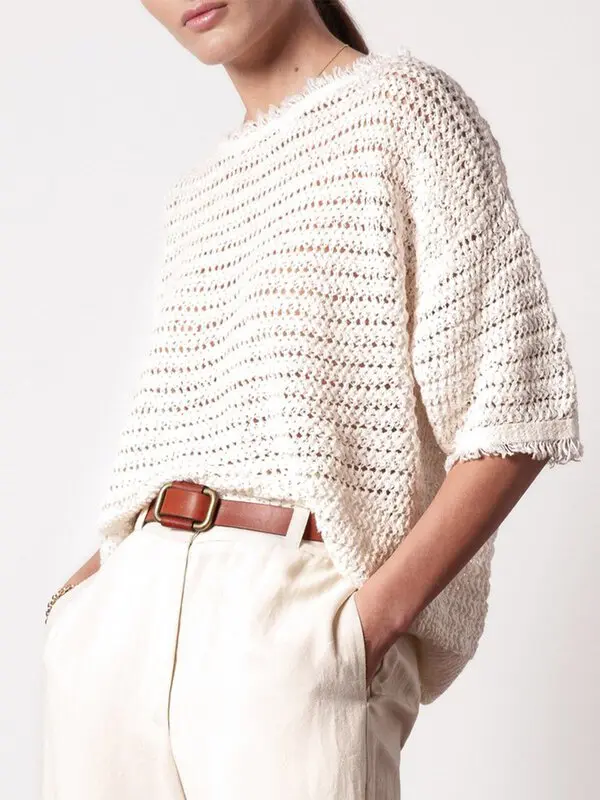 Brochu Walker The Simi Fringe Pullover