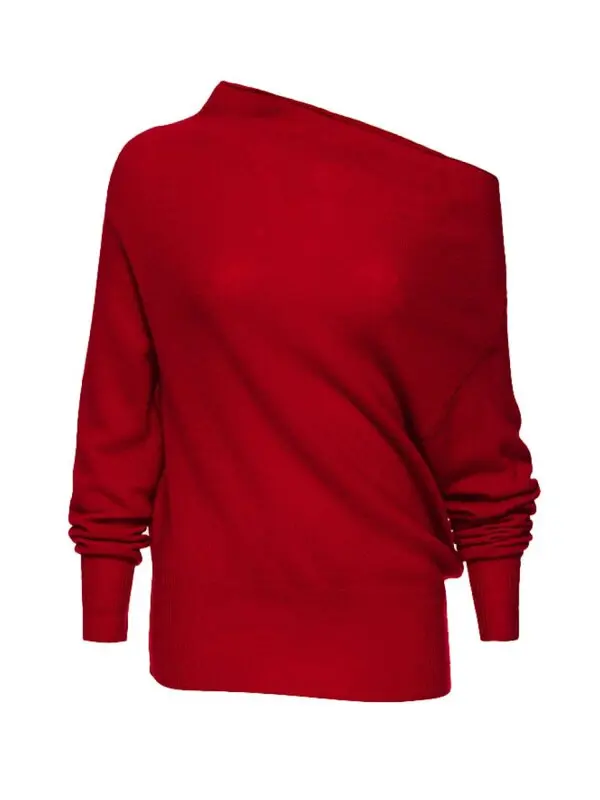 Brochu Walker The Lori Cashmere Off Shoulder