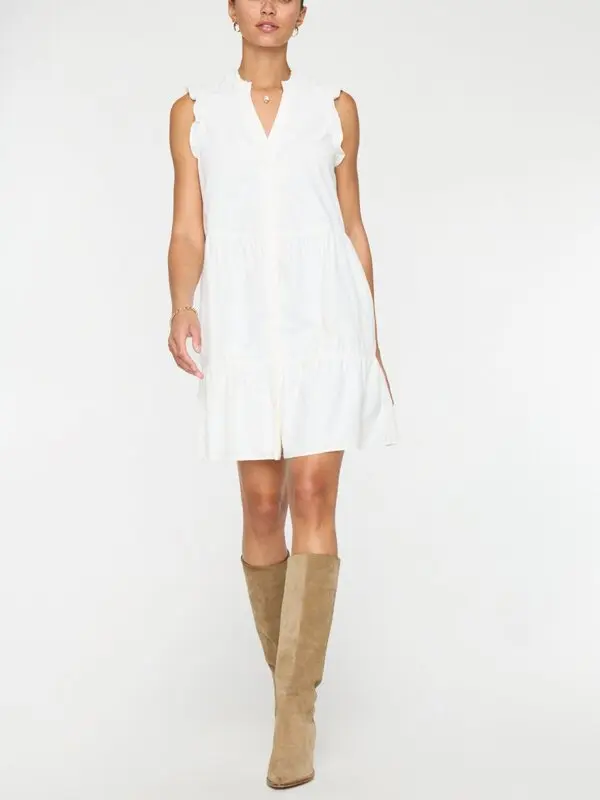Brochu Walker The Viola Dress - Ivory