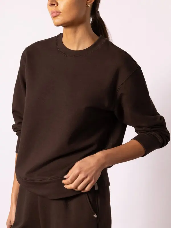 Brochu Walker The Mallo Sweatshirt - Char Brown