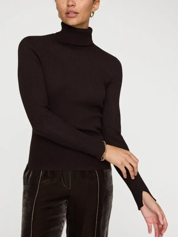 Brochu Walker The Noel Ribbed Turtleneck