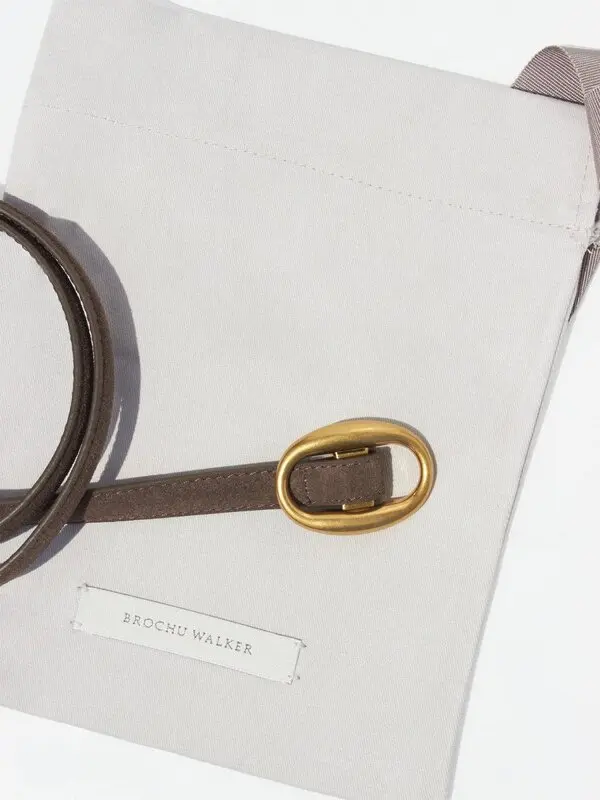 Brochu Walker The Chelsea Suede Belt
