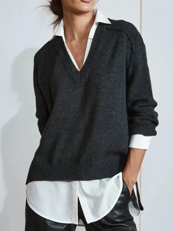 Brochu Walker The Looker Layered V-neck