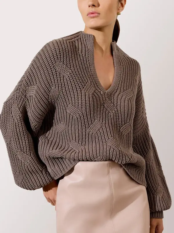 Brochu Walker The Grayson Cable Pullover