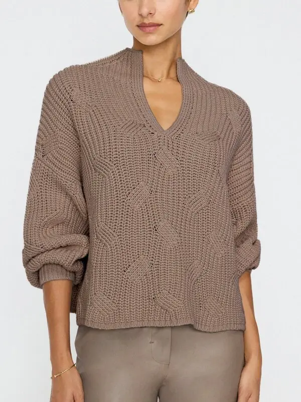 Brochu Walker The Grayson Cable Pullover
