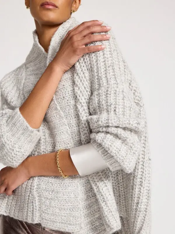 Brochu Walker The Fida Handknit Cardigan - Echo Combo