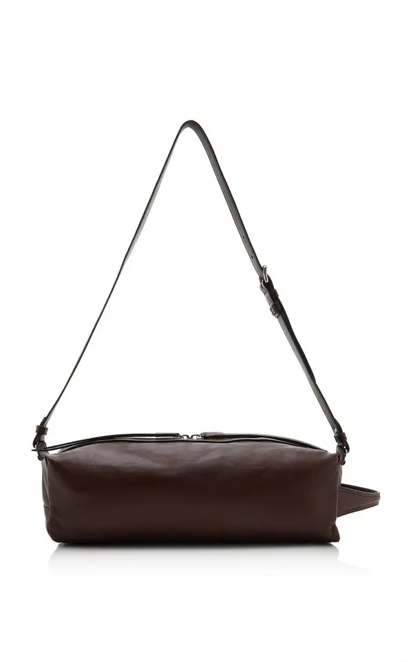 LEMAIRE Care Leather Sling Bag