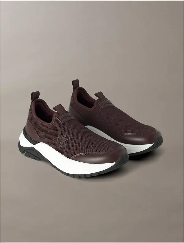 Calvin Klein Ablea Knit Sneaker - Red