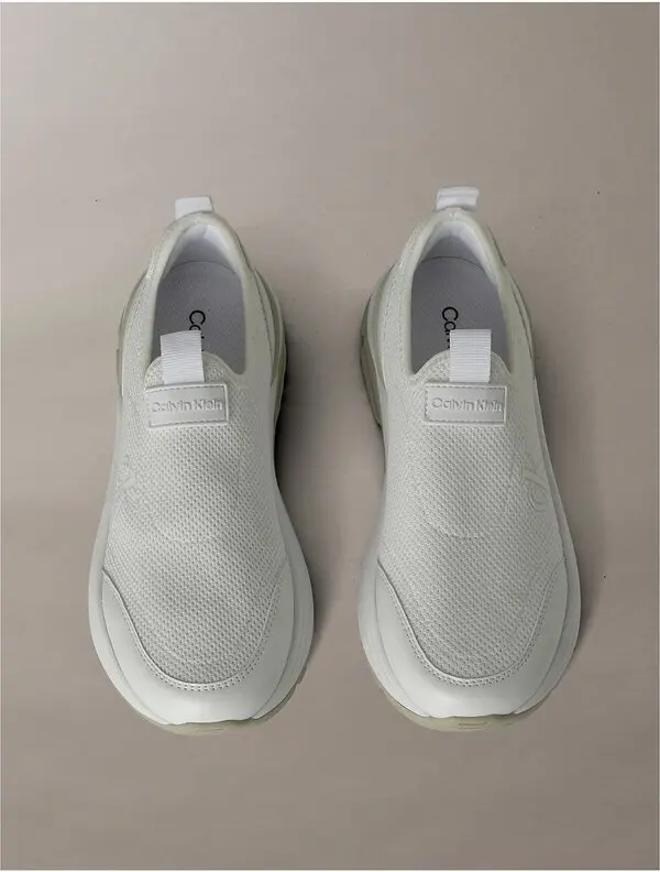 Calvin Klein Ablea Knit Sneaker - White