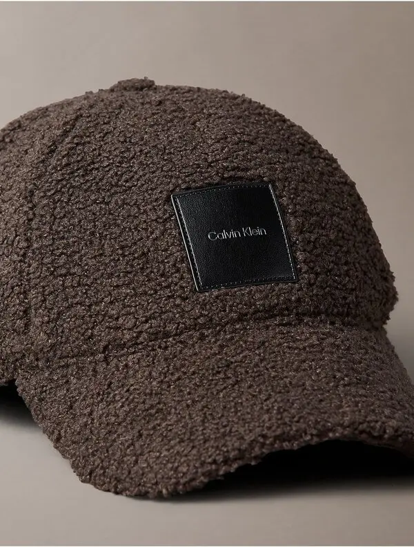 Calvin Klein Sherpa Baseball Cap - Delicioso