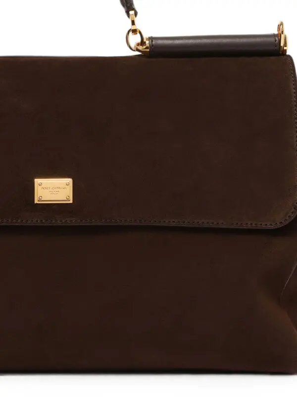 Dolce & Gabbana My Sicily Large Leather Handbag