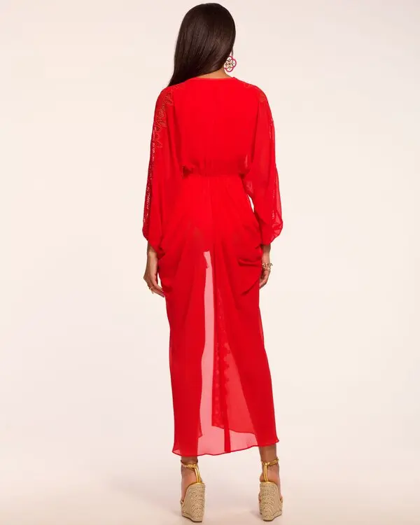 Ramy Brook Bernice Embellished Coverup Maxi Dress