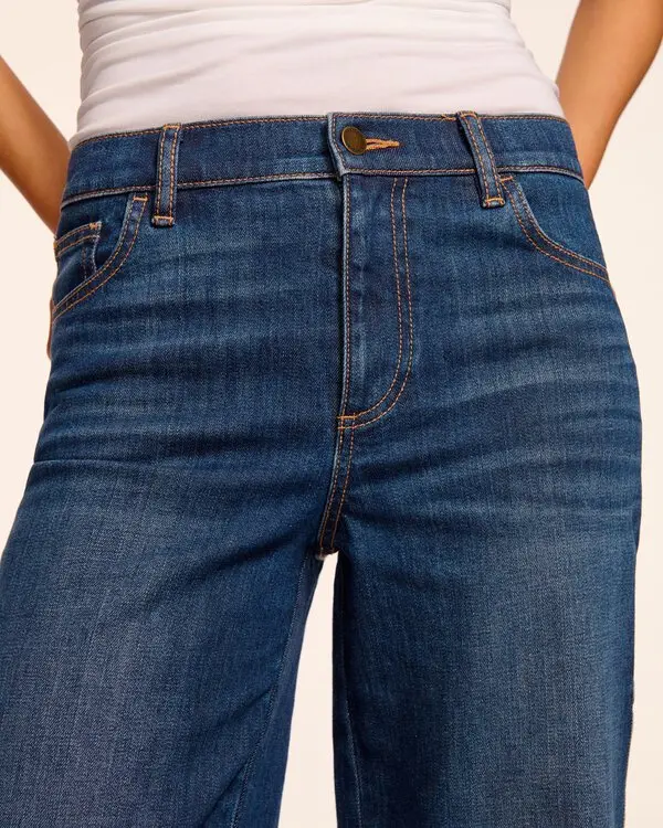 Ramy Brook Evelina High-rise Wide Leg Jean