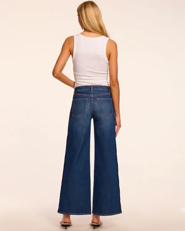 Ramy Brook Evelina High-rise Wide Leg Jean