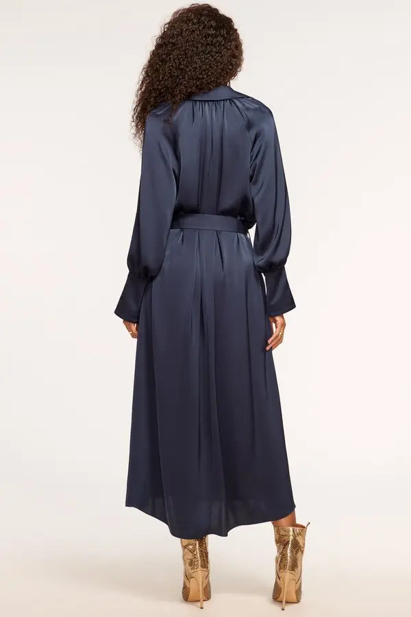 Ramy Brook Cecilia Belted Midi Dress
