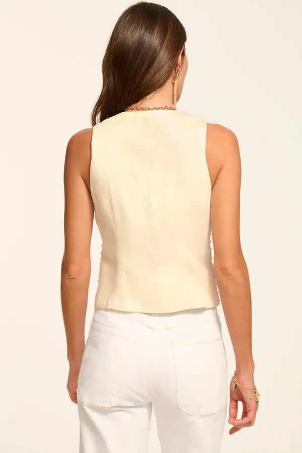Ramy Brook Logen Beaded Vest