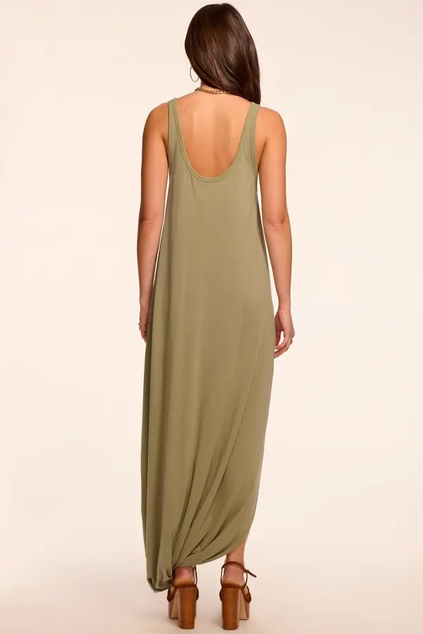 Ramy Brook Ellison Knit Midi Dress - Safari