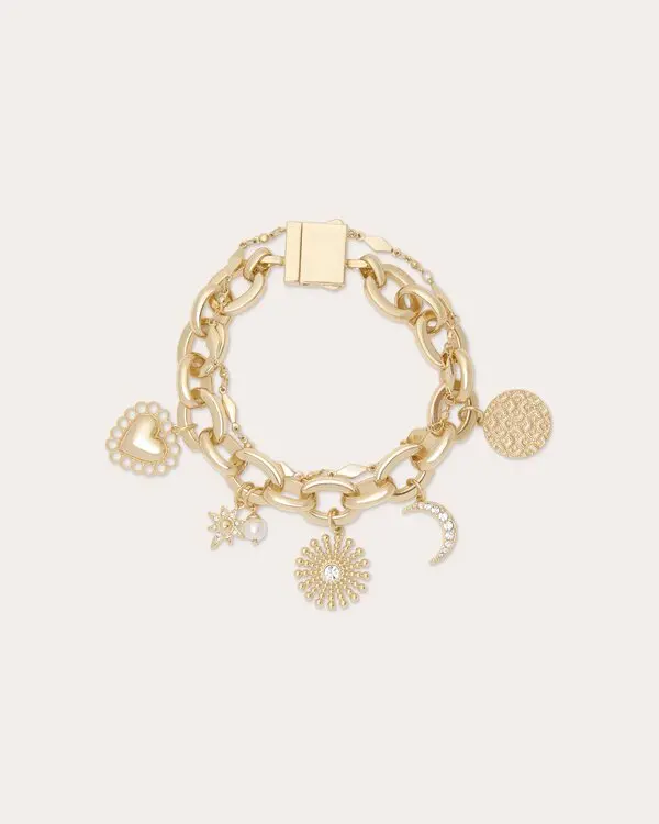 Ramy Brook Sara Charm Bracelet - Gold