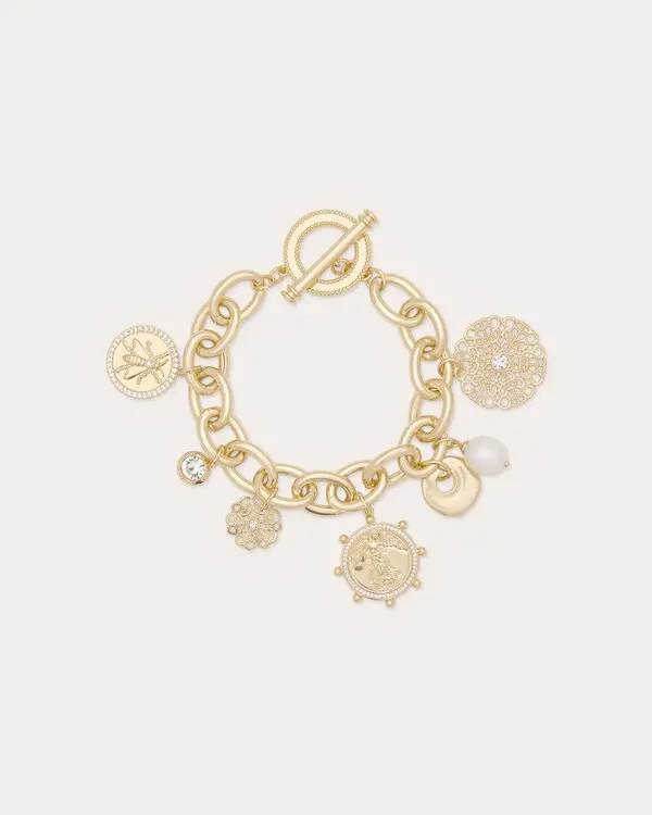 Ramy Brook Selena Charm Bracelet - Gold