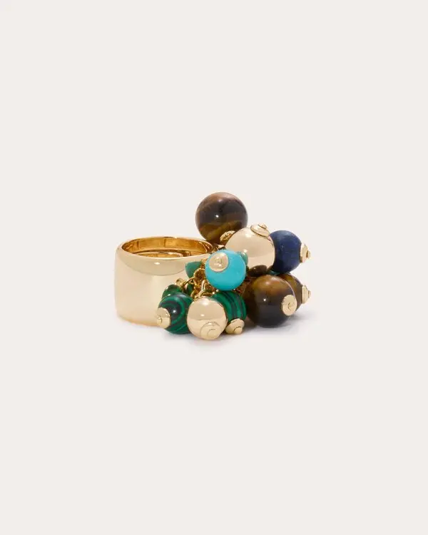 Ramy Brook Sienna Beaded Ring - Blue