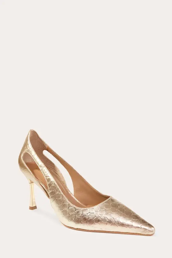 Ramy Brook Ereka Pointed Toe Heel - Champagne