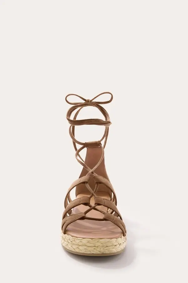 Ramy Brook Devon Lace Up Espadrille Flat