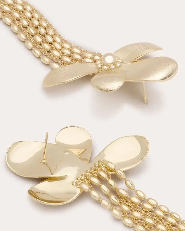 Ramy Brook Anaya Flower Drop Earrings