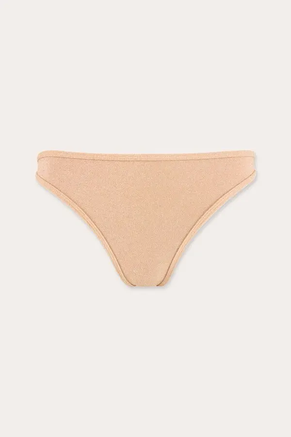 Ramy Brook Isla Metallic Bikini Bottom
