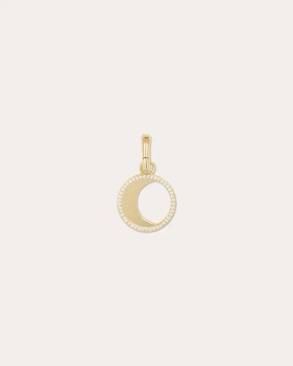 Ramy Brook Moon Pave Charm