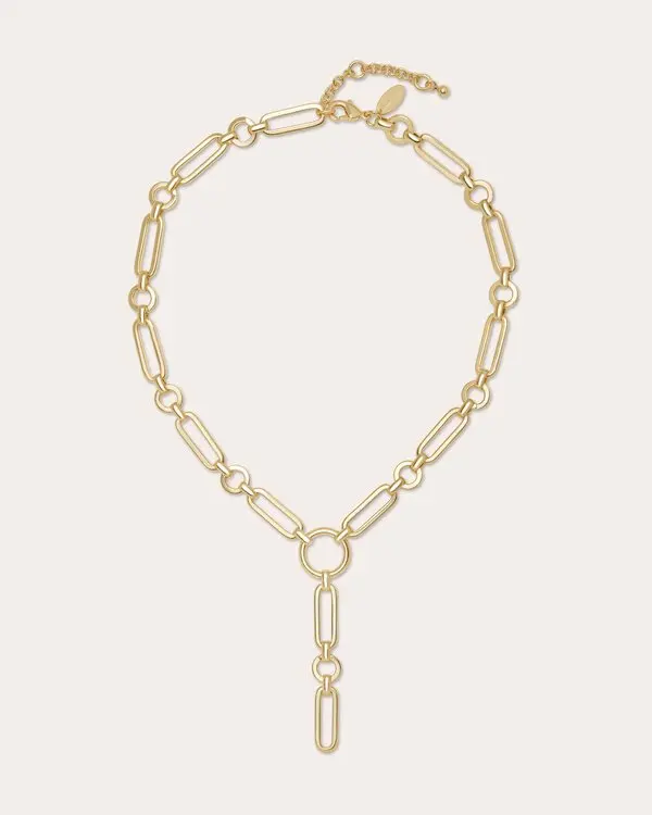Ramy Brook Cara Chain Lariat Necklace - Gold