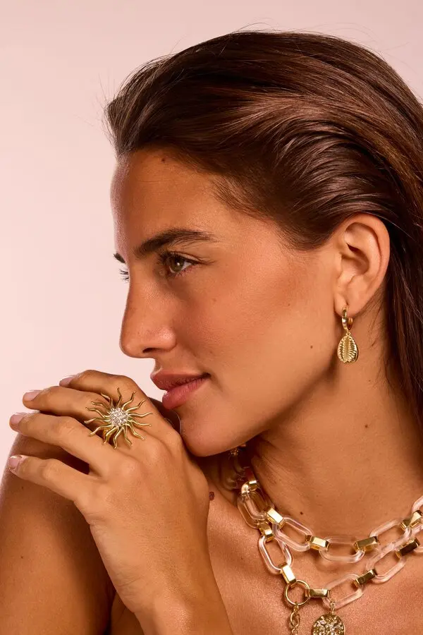 Ramy Brook Serra Pave Sunburst Ring