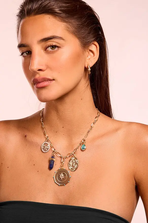 Ramy Brook Livia Charm Chain Necklace