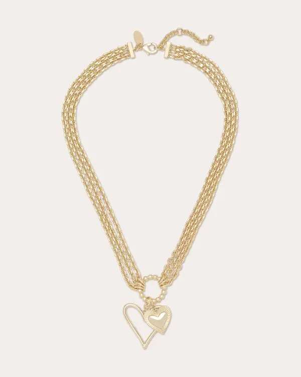 Ramy Brook Love Charm Necklace