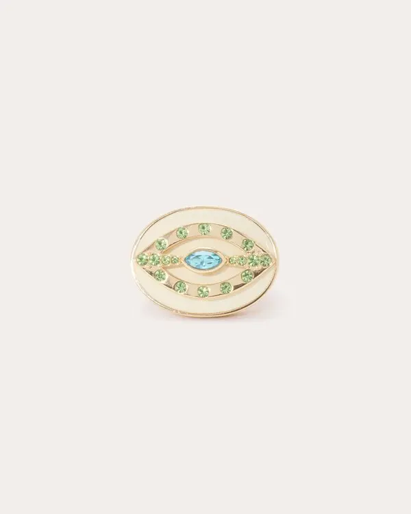 Ramy Brook Saruti Enamel Ring - Gold