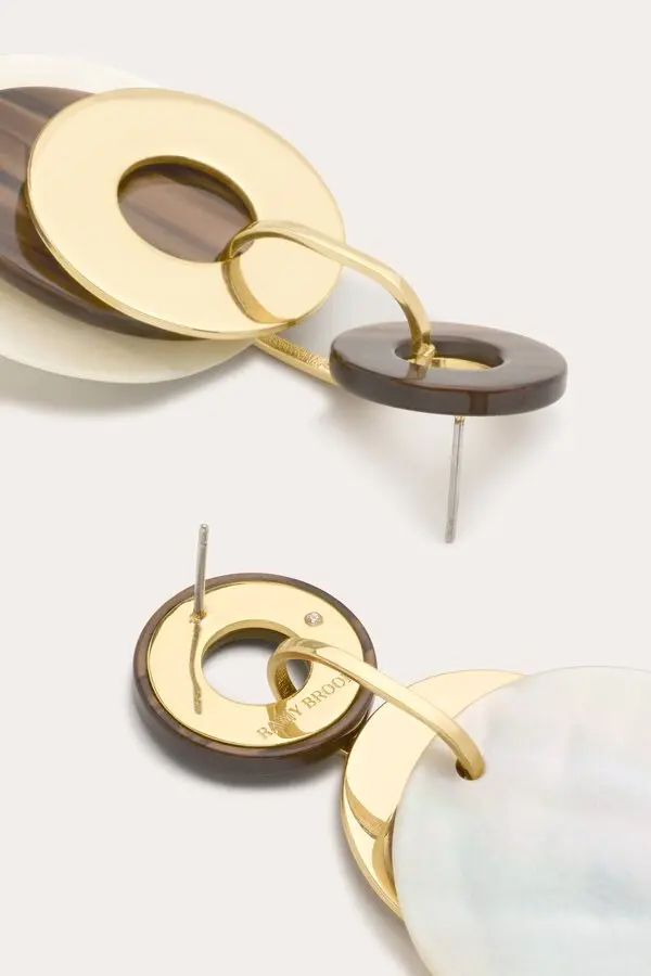 Ramy Brook Polina Link Statement Earrings