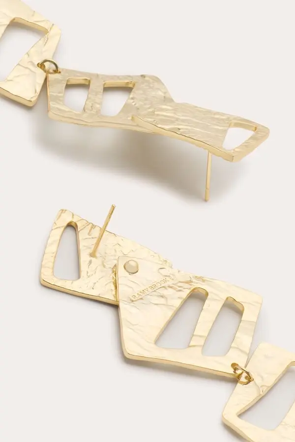 Ramy Brook Elina Geometric Statement Earrings