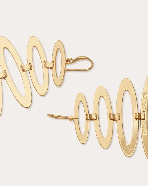 Ramy Brook Jazmine Oval Earrings