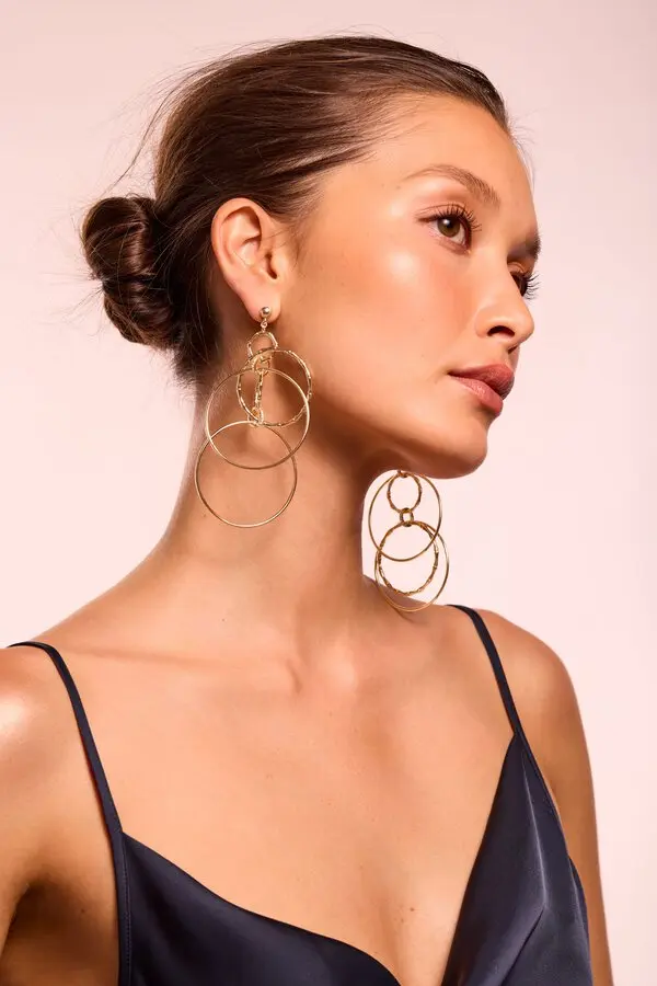 Ramy Brook Chiara Layered Statement Earrings
