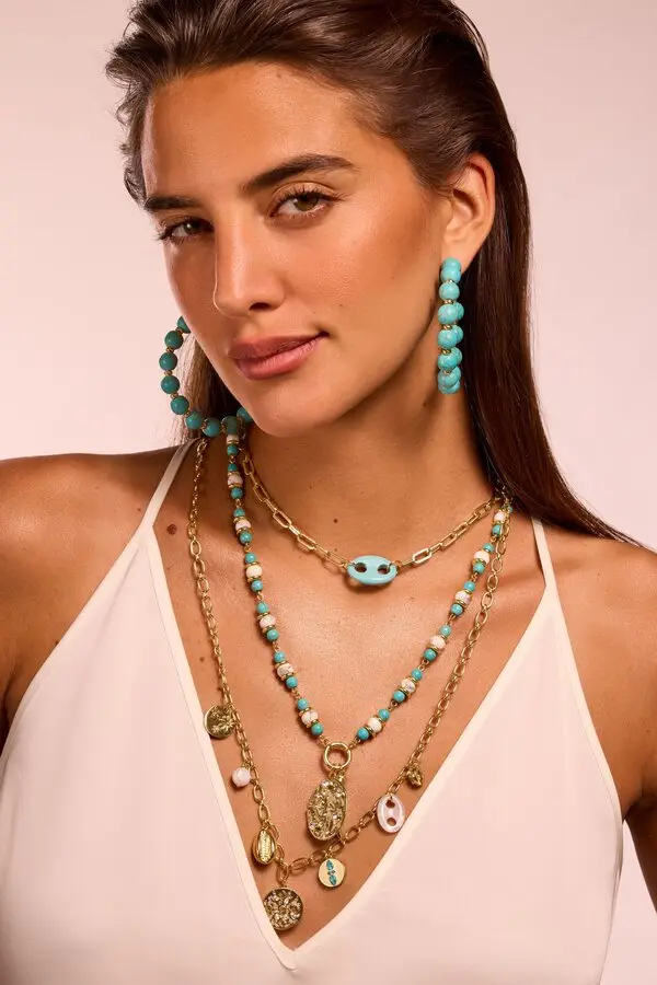 Ramy Brook Arianna Layered Charm Necklace